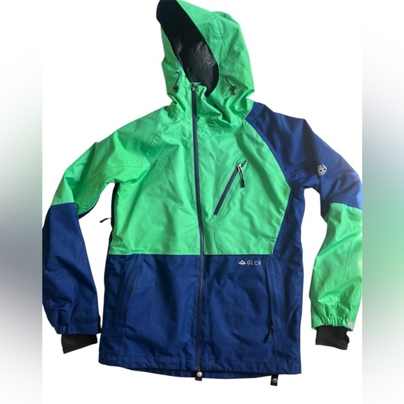 686 | Jackets & Coats | 686 Mens Green And Blue Ski Jacket | Poshmark